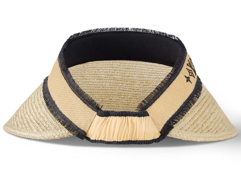 Louis Vuitton LV Straw Visiere Natural in Straw - US