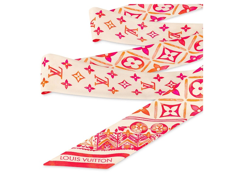 Louis Vuitton LV Tiles Bb Bandeau Coral in Silk - US