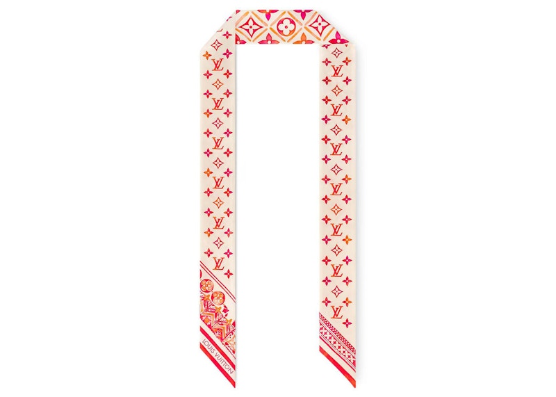 Louis Vuitton LV Tiles Bb Bandeau Coral in Silk - US