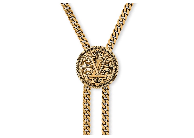Louis Vuitton LV Western Bolo Brass in Brass with Gold-tone - US