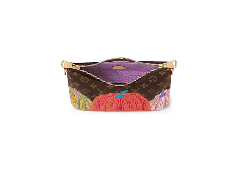 Louis Vuitton LV x YK Boulogne Pumpkin Print in Monogram Coated Canvas ...