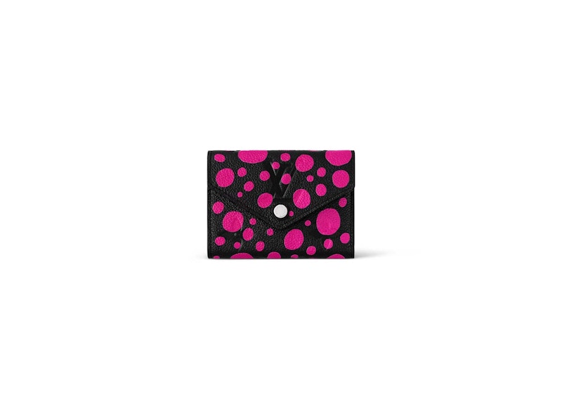 Louis Vuitton LV x YK Victorine Wallet Black/Fuchsia in Embossed ...
