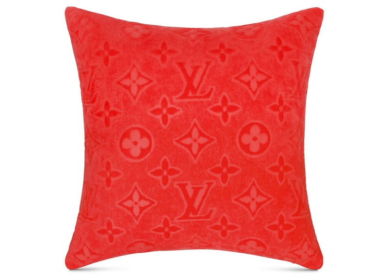 Louis Vuitton LVacation Beach Pillow Poppy in Cotton - US