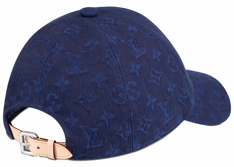 Louis Vuitton MNG Essential Cap Blue in Cotton - US
