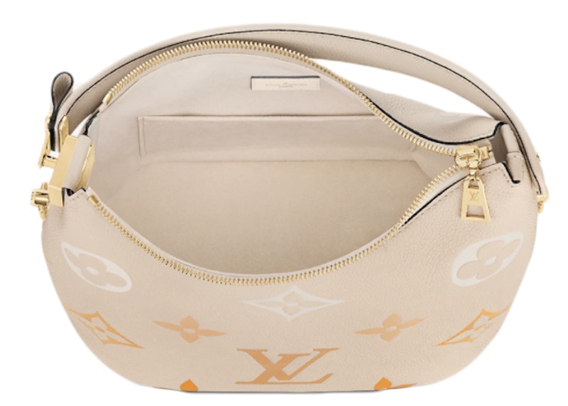 Louis Vuitton Marshmallow Cream/Saffron in Embossed Grained Cowhide ...