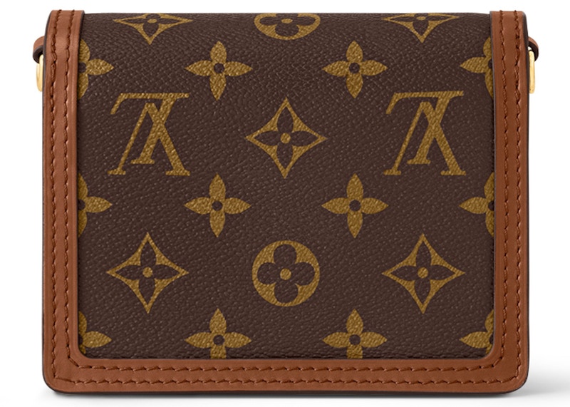 Louis Vuitton Micro Dauphine Monogram Reverse in Coated Canvas with ...