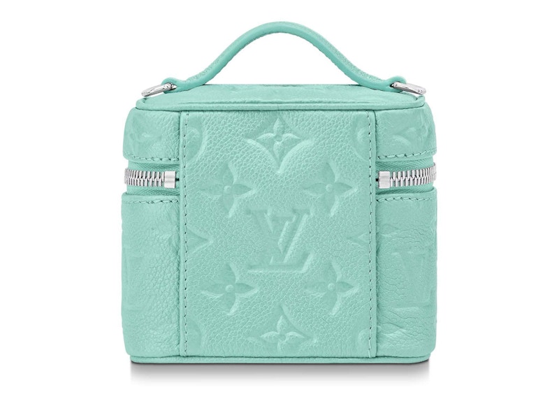 Louis Vuitton Micro Vanity Pearly Lagoon Turquoise in Monogram ...