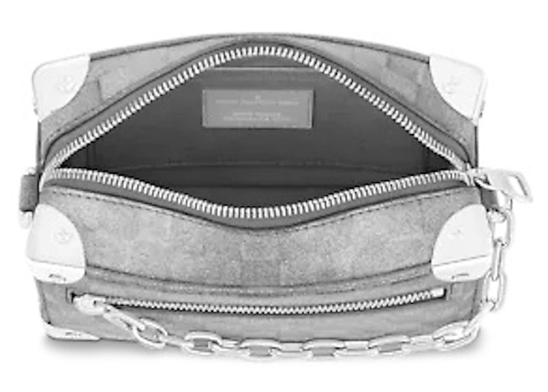 Louis Vuitton Mini Soft Trunk Glitter Silver in Cowhide Leather with ...