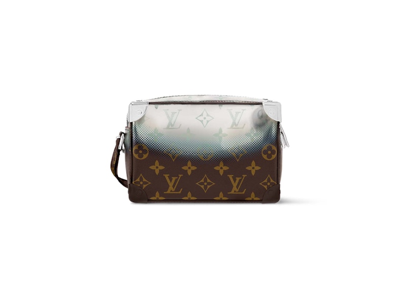 Louis Vuitton Mini Soft Trunk Metallic in Metallic Nebula Coated Canvas ...