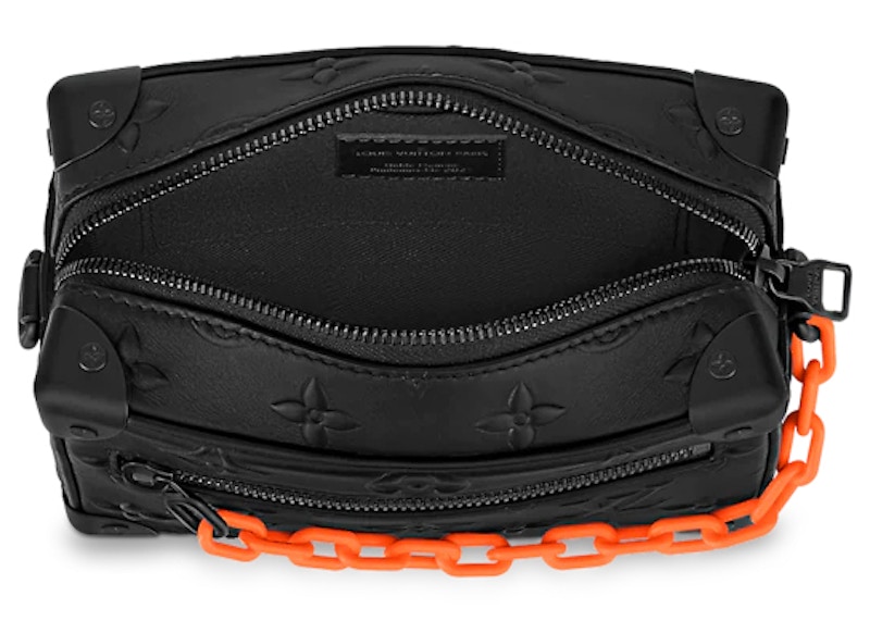 Louis Vuitton Mini Soft Trunk Monogram Black in Cowhide Leather with ...