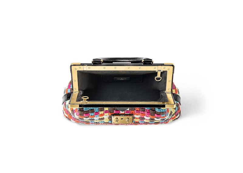 Louis Vuitton Monogram Clutch Multicolor in Coated Canvas with Gold ...