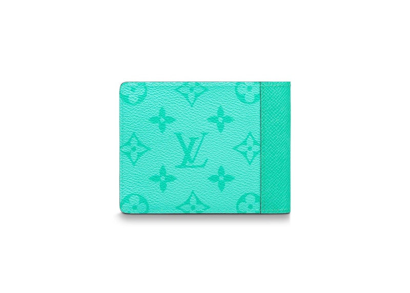 Louis Vuitton Multiple Wallet Miami Green in Monogram Coated Canvas ...