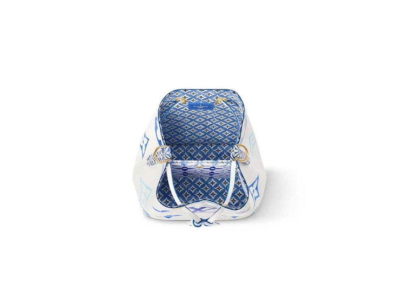 Louis Vuitton Neonoe BB Blue in Coated Canvas with Gold-tone - US