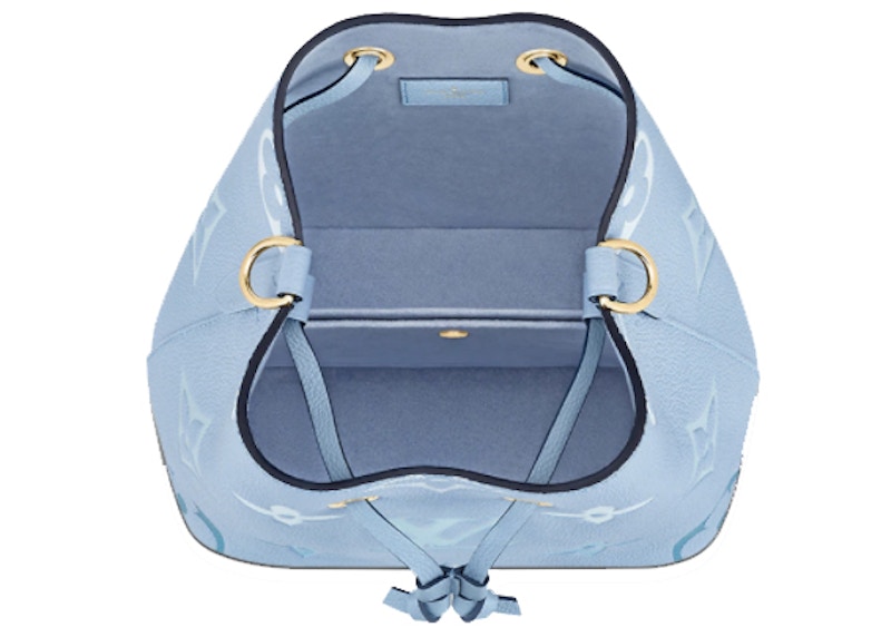 Louis Vuitton Neonoe BB Summer Blue in Embossed Grained Cowhide Leather ...