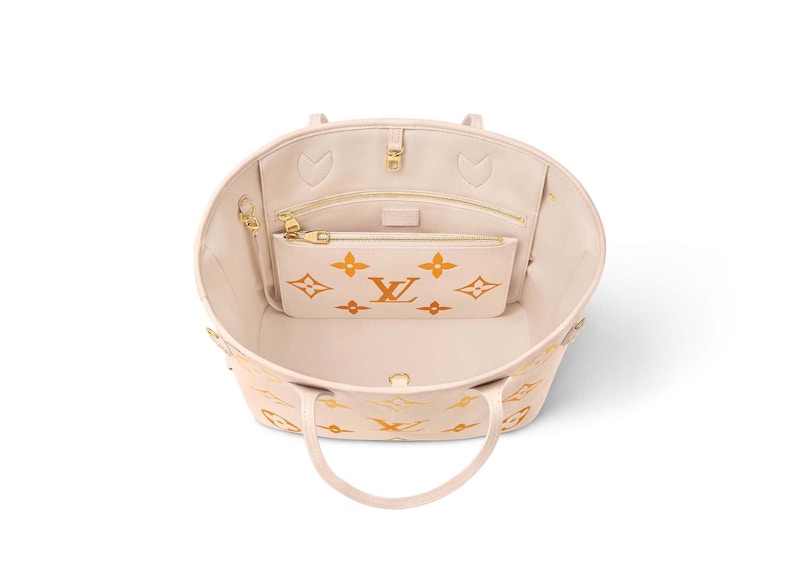Louis Vuitton Neverfull MM Neutral Gradient in Monogram Empreinte ...