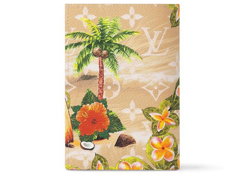 Louis Vuitton Passport Cover Monogram Surfin' Sand in Canvas - US