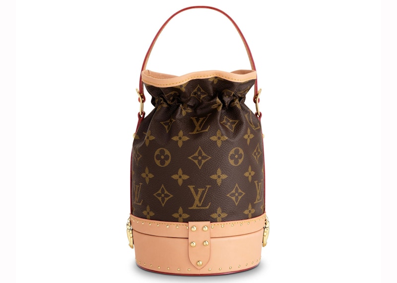 Louis Vuitton Petit Noe Trunk Monogram Brown in Coated Canvas/Cowhide ...