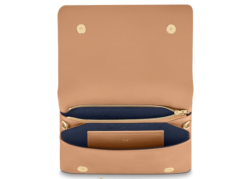 Louis Vuitton Pochette Coussin Camel in Leather with Gold-tone - US