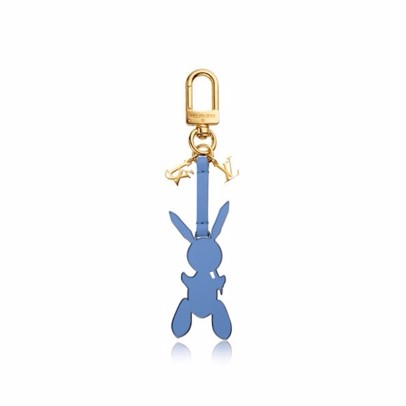 Louis Vuitton Rabbit Charm Monet Masters Jeff Koons Periwinkle in ...