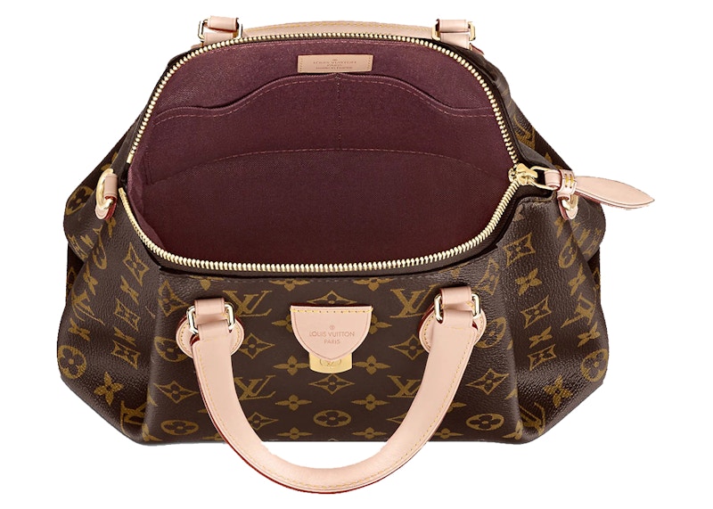 Louis Vuitton Rivoli Bag PM Monogram Brown in Coated Canvas with Gold ...