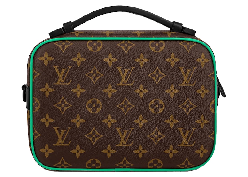 Louis Vuitton S Lock Messenger Monogram Macassar Minty Green in Coated ...