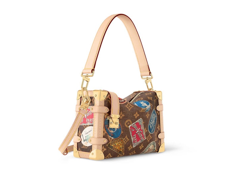 Louis Vuitton Side Trunk MM Monogram in Coated Canvas with Gold-tone - MX