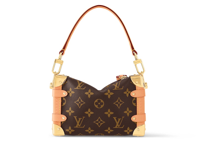 Louis Vuitton Side Trunk PM Monogram in Coated Canvas with Gold-tone - US