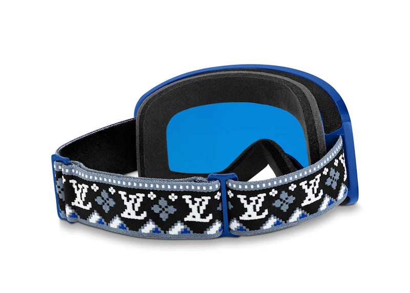 Louis Vuitton Snow Mask LV Blue in Thermoplastic Polyurethane Frame - US