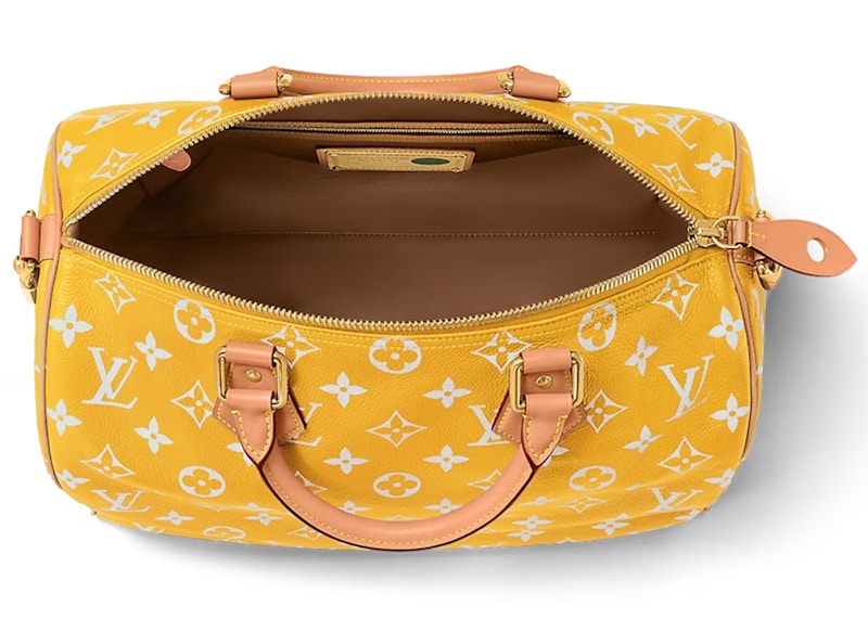 Louis Vuitton Speedy P9 Bandoulière 40 Monogram Leather Jaune Mat in ...
