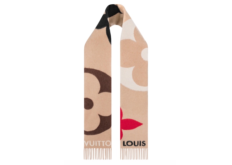 Louis Vuitton The Ultimate Scarf Beige in Cashmere/Wool - US