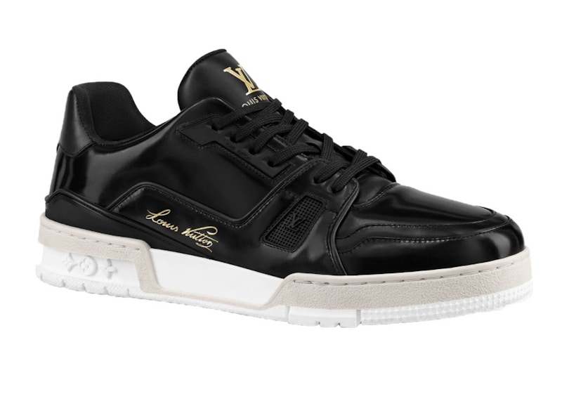 Louis Vuitton Trainer Black Glazed Signature Men's - 1A8IK6 - US Louis Vuitton Trainer Black Glazed Signature Men's - 1A8IK6 - US