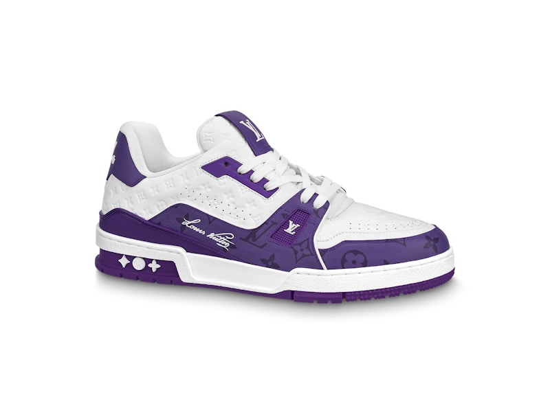 Louis Vuitton Trainer Purple Monogram Men's - 1AANHP - GB