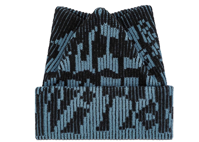 Louis Vuitton Tricorn Rib Flower Beanie Citadel Blue - SS23 - ES
