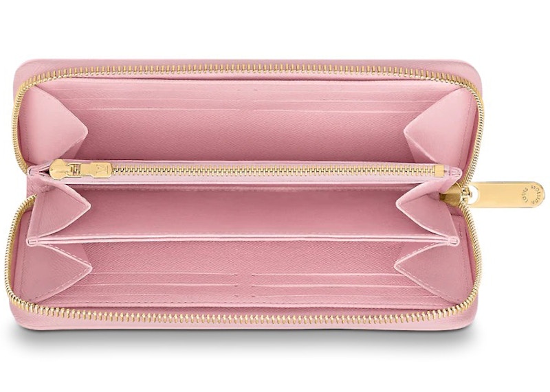 Louis Vuitton Zippy Wallet Gradient Pastel Light Pink in Coated Canvas ...
