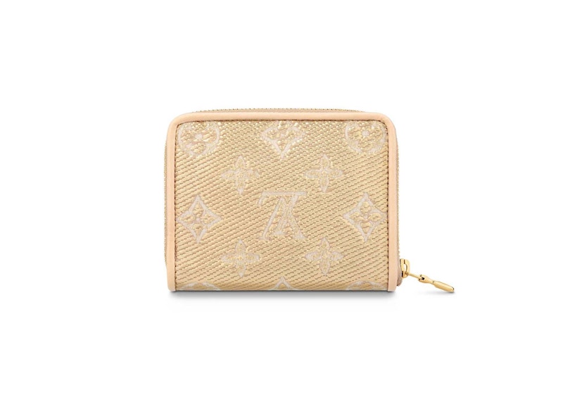 Louis Vuitton Zippy Coin Purse Beige in Monoglam Coated Canvas with ...