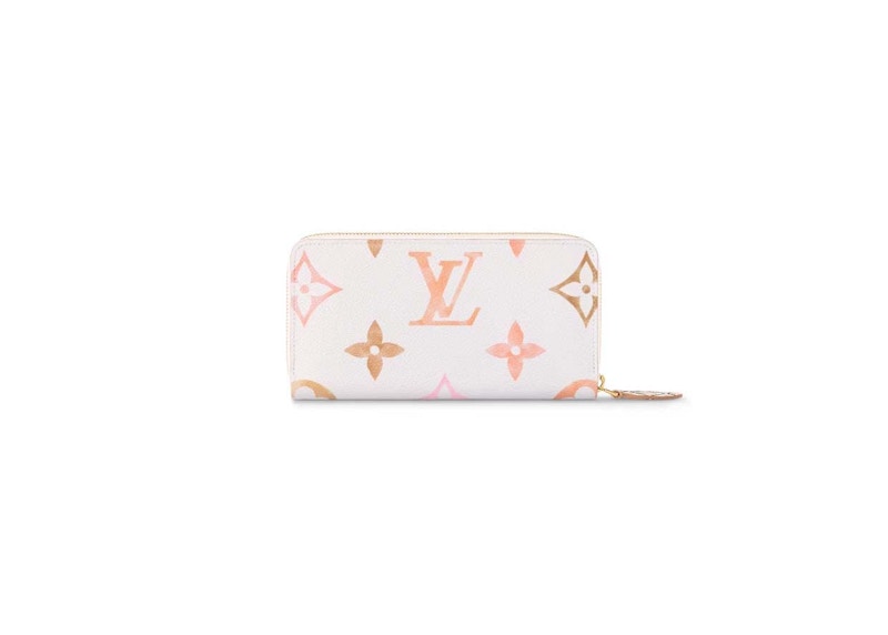 Louis Vuitton Zippy Wallet Beige in Coated Canvas with Gold-tone - US