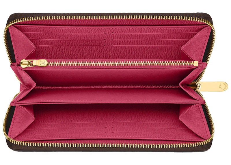 Louis Vuitton Zippy Wallet Monogram Fuchsia in Coated Canvas/Leather ...