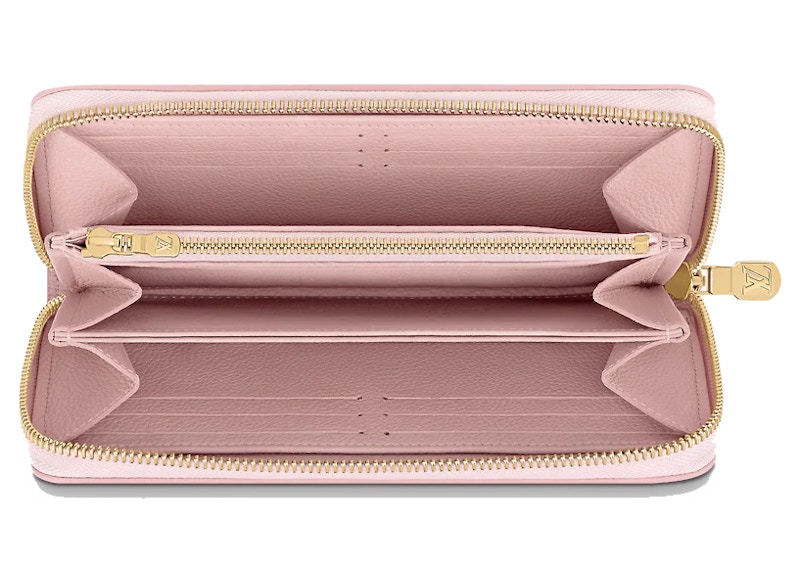Louis Vuitton Zippy Wallet Pink in Cowhide Leather with Gold-tone - US