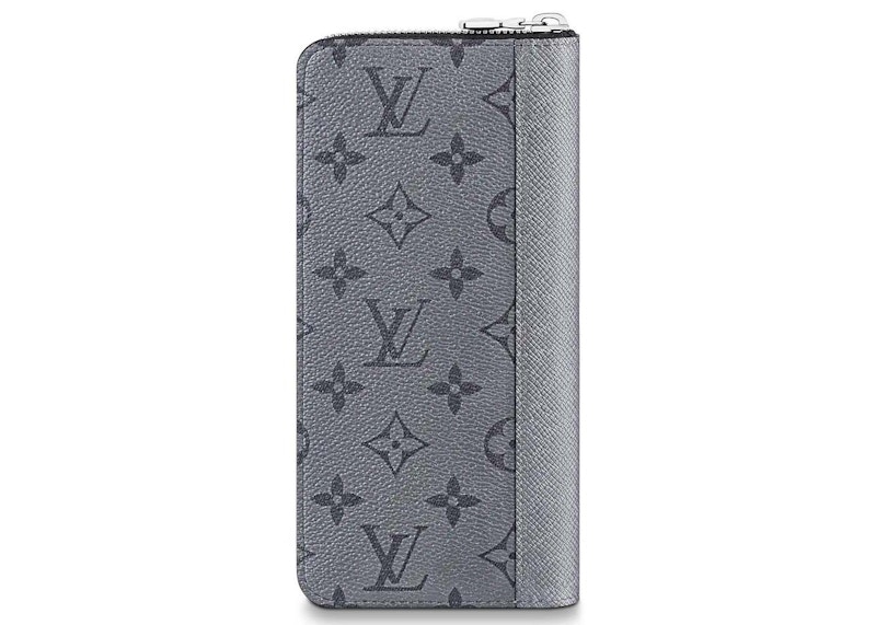 Louis Vuitton Zippy Wallet Vertical Gunmetal Gray in Monogram Coated ...