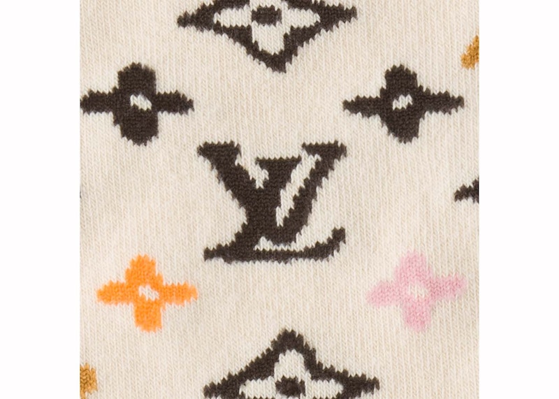 Louis Vuitton by Tyler, the Creator Monogram Craggy Socks Beige in ...