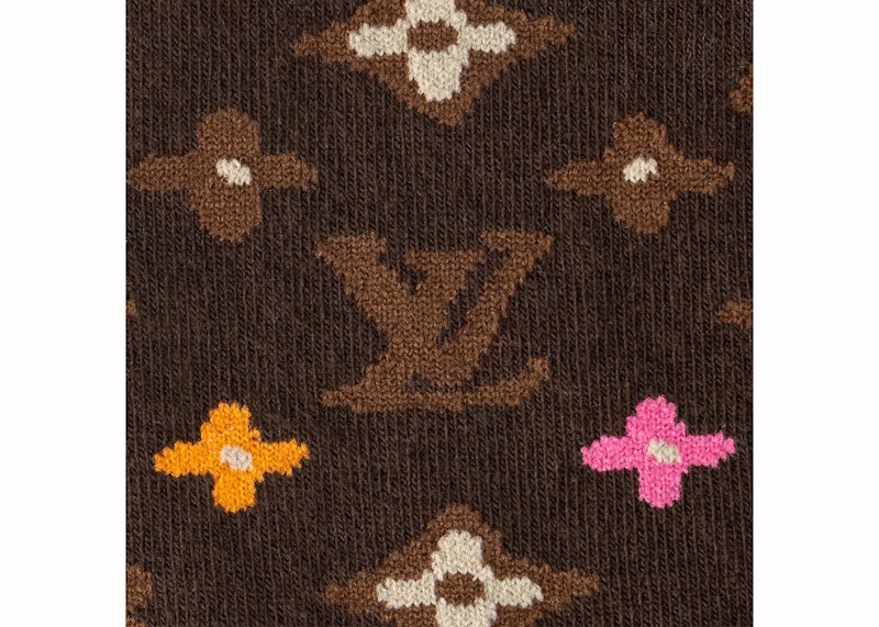 Louis Vuitton by Tyler, the Creator Monogram Craggy Socks Brown in ...