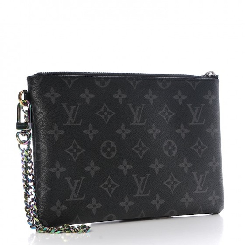 Louis Vuitton x fragment iPad Pouch Monogram Eclipse Black - US