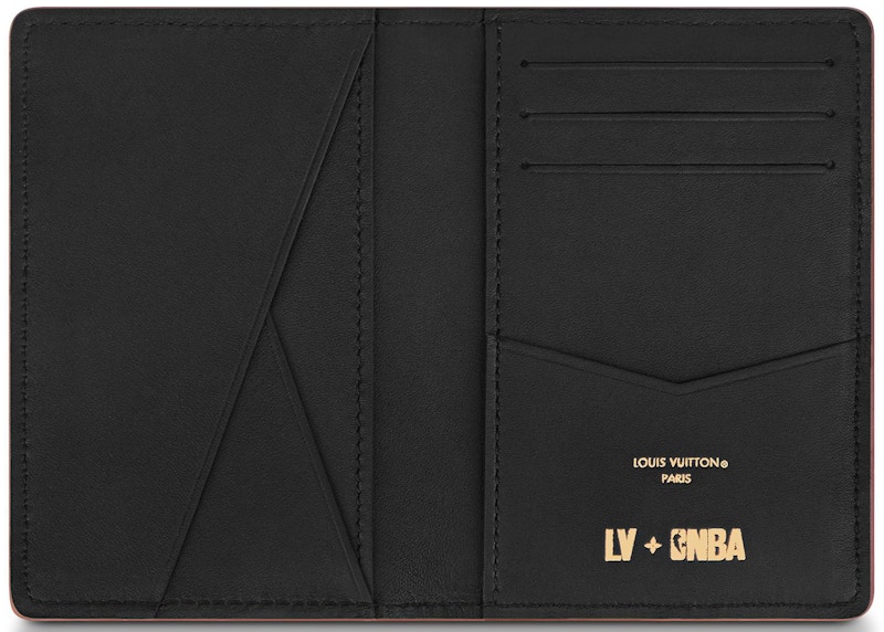 Louis Vuitton x NBA Pocket Organizer Ball Grain Leather Brown in ...