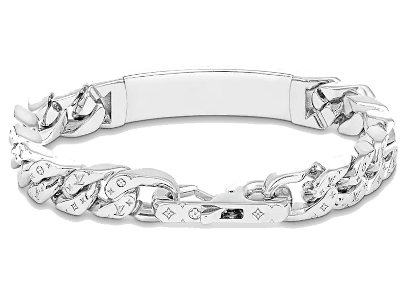 Louis Vuitton x Nigo LV Chain Links Bracelet Silver in Silver Metal - US