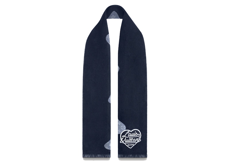 Louis Vuitton x Nigo Monogram Drip Scarf Blue Men's - FW21 - US