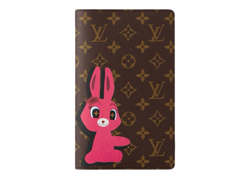 Louis Vuitton x Sun Yitian Emily Notebook Cover MM Monogram in Coated ...