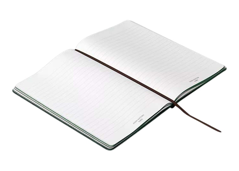 Louis Vuitton x Sun Yitian Jane Notebook MM Green Monogram in Fabric - US