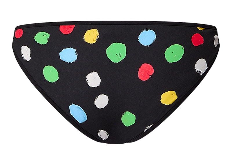 Louis Vuitton x Yayoi Kusama Painted Dots Bikini Bottoms Black - FW22 - GB