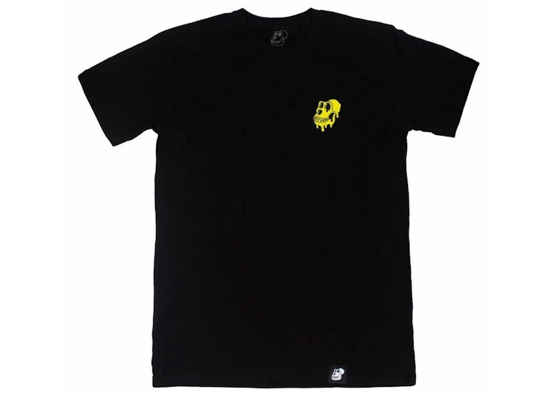 MAYC Mutant Ape Yacht Club T-shirt Black/Yellow Men's - US