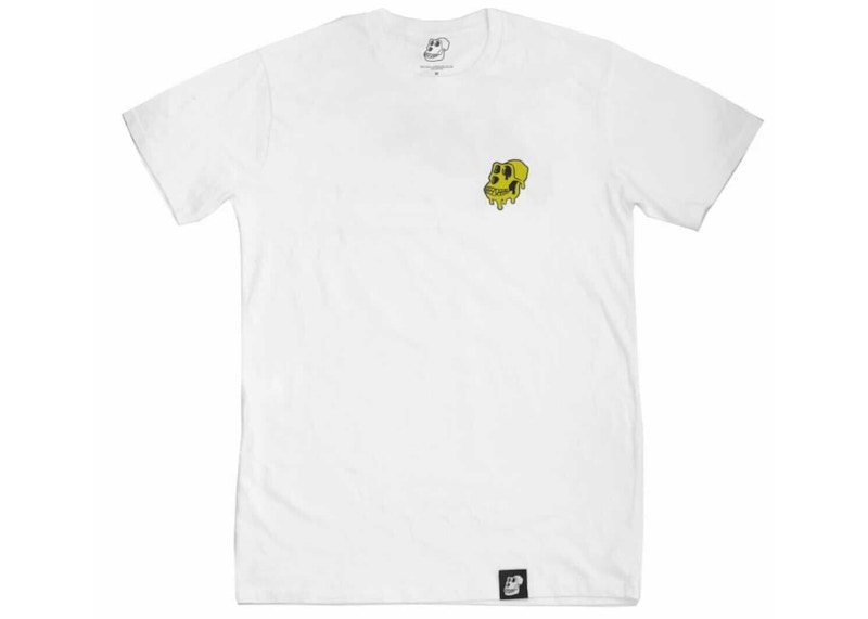 MAYC Mutant Ape Yacht Club T-shirt White/Yellow Men's - US